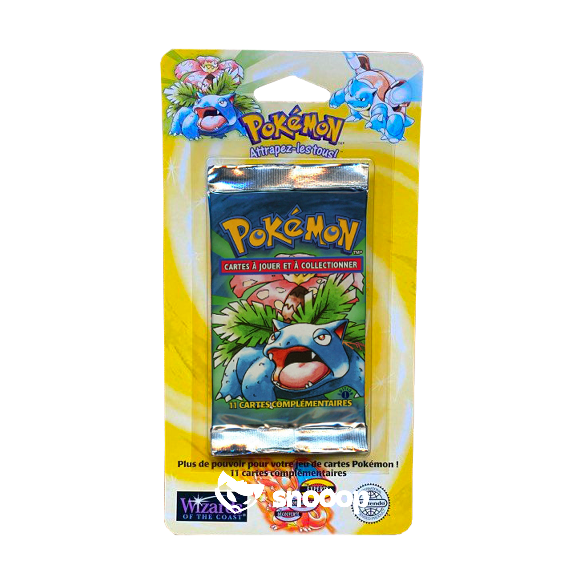 Booster sous Blister | Pokémon | 2ème Édition | Set de Base | Florizar