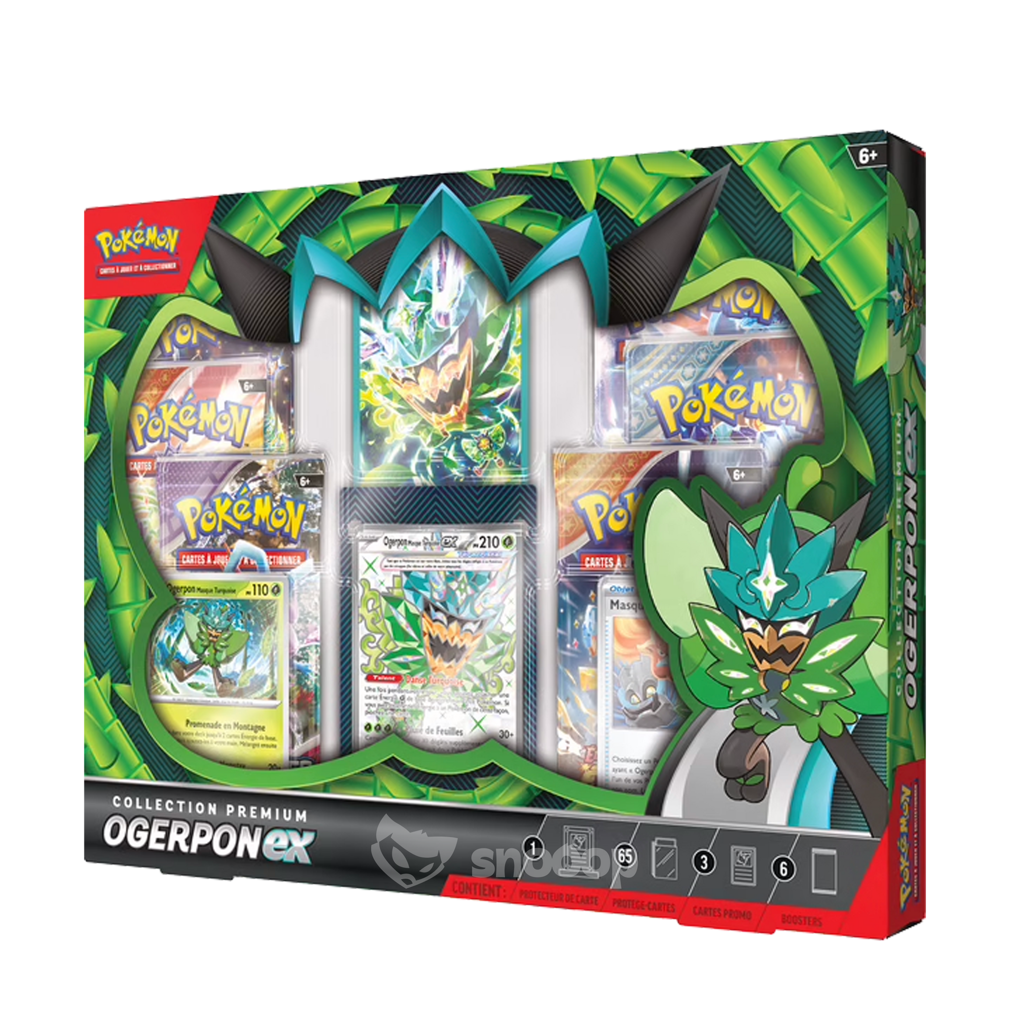 Coffret | Pokémon | Écarlate et Violet | Collection premium Ogerpon Ex