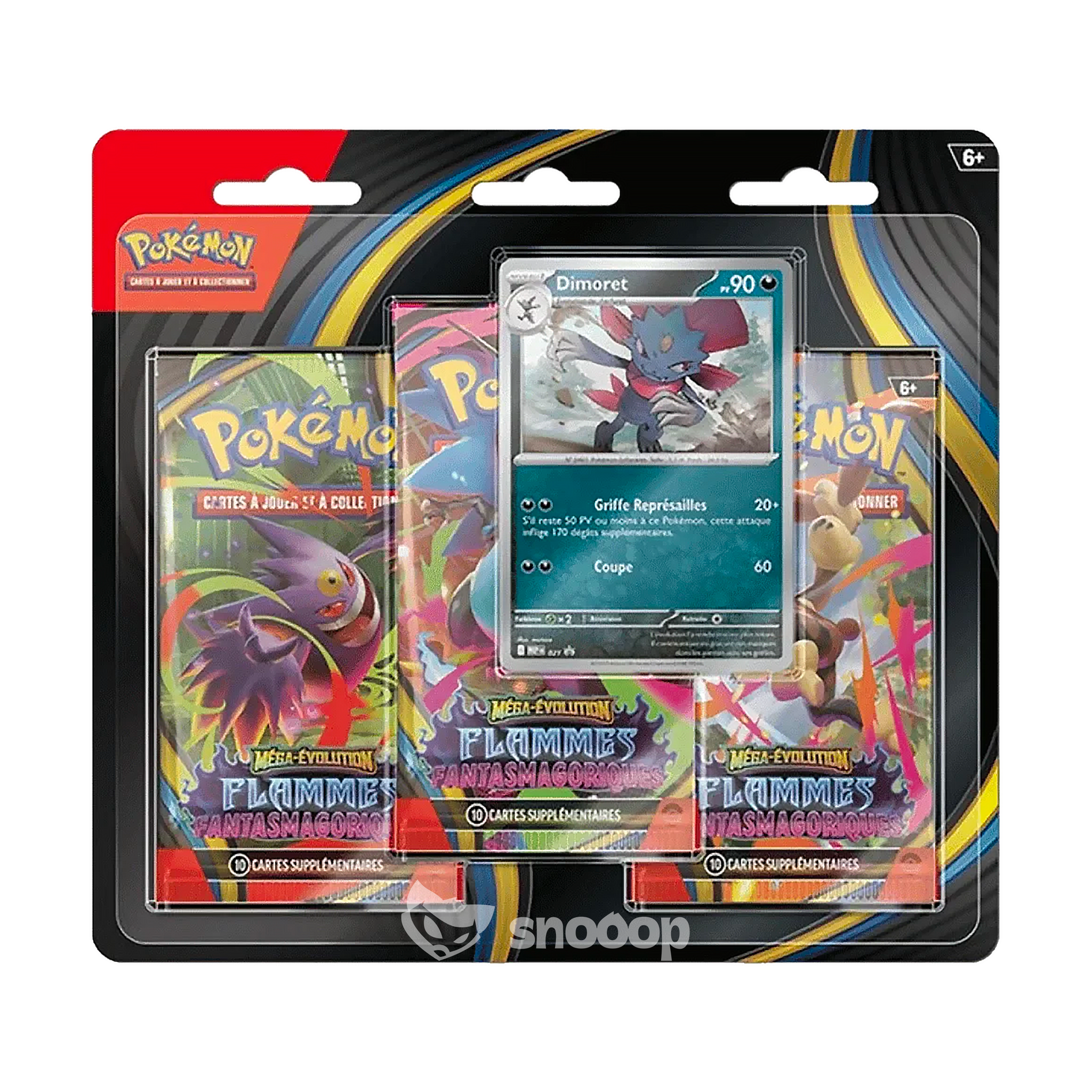 Tripack | Pokémon | Méga Évolution | Flammes Fantasmagoriques (ME02)